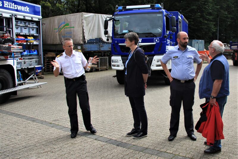 #Sommergespräche: Zu Besuch beim THW in Ronsdorf - "Muss man wollen ...